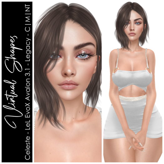 Second Life Marketplace - VIRTUAL SHAPES - Celeste Shape - Avalon 3.1